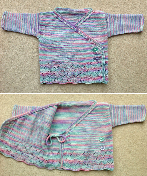 Amazing Knitting: Little Princess Kimono - Free Pattern