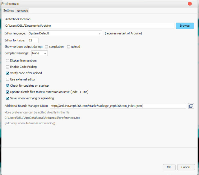 IOT : Starting ESP8266 NodeMcu with Arduino IDE IOT : Starting ESP8266 NodeMcu with Arduino IDE