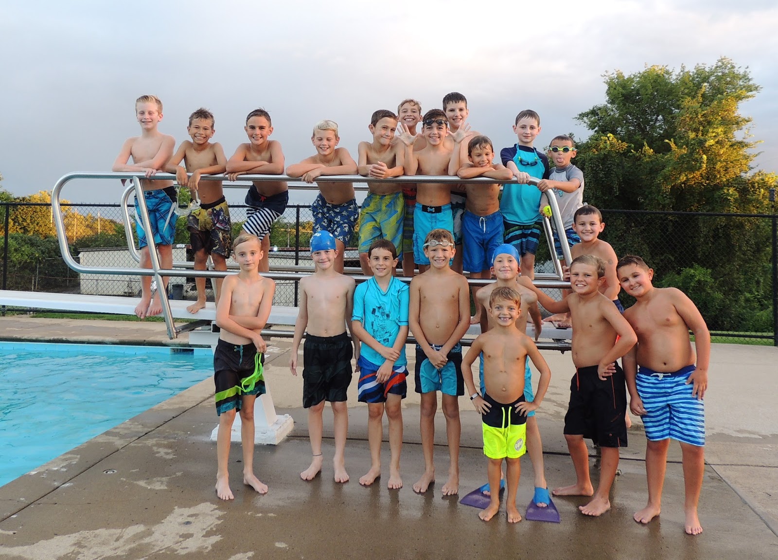 The Hitchcock Family: Brody's 10th Birthday Pool Party