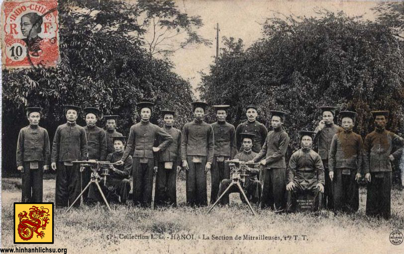 Lính tập thời Pháp thuộc - Hình Ảnh Lịch Sử - Bộ sưu tập Hình Ảnh Lịch ...