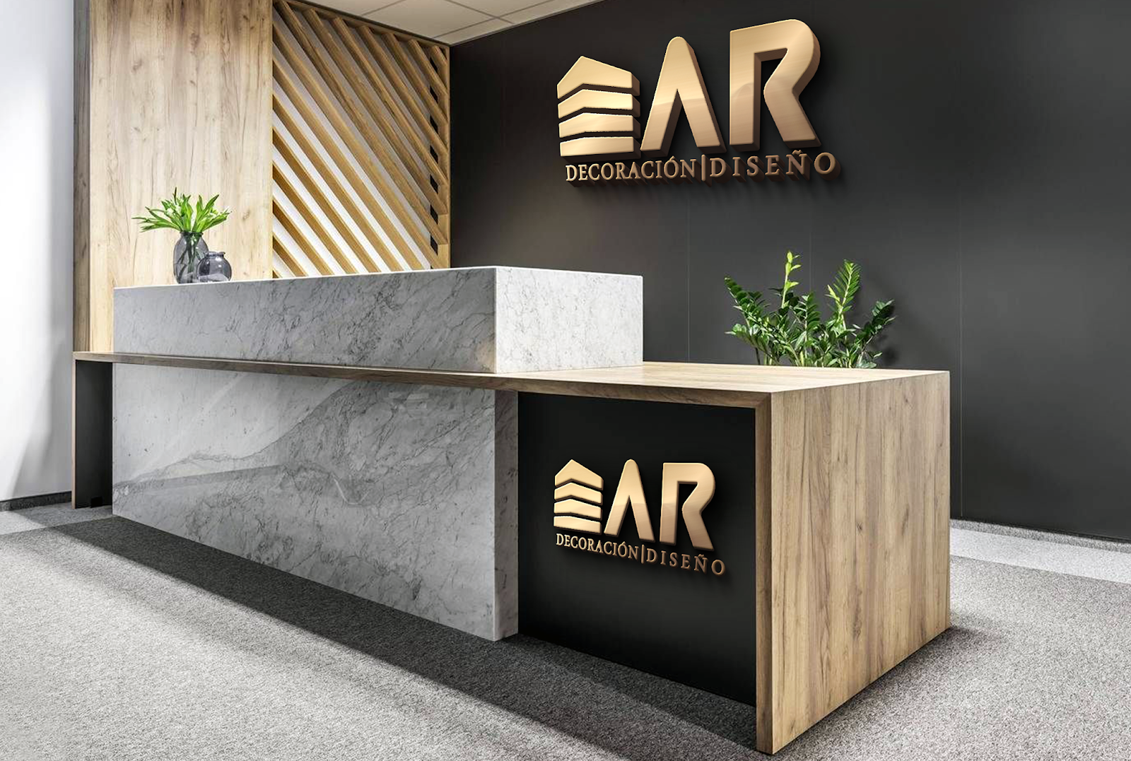 Diseño de Logo para Empresa Decoración y Diseño - AR - Graficboom