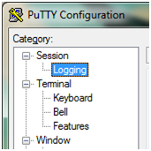 Belajar Coret Coret: Menyimpan Log PUTTY