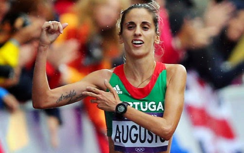 lusosports: Jessica Augusto medalha de bronze na Maratona do Europeu 2014