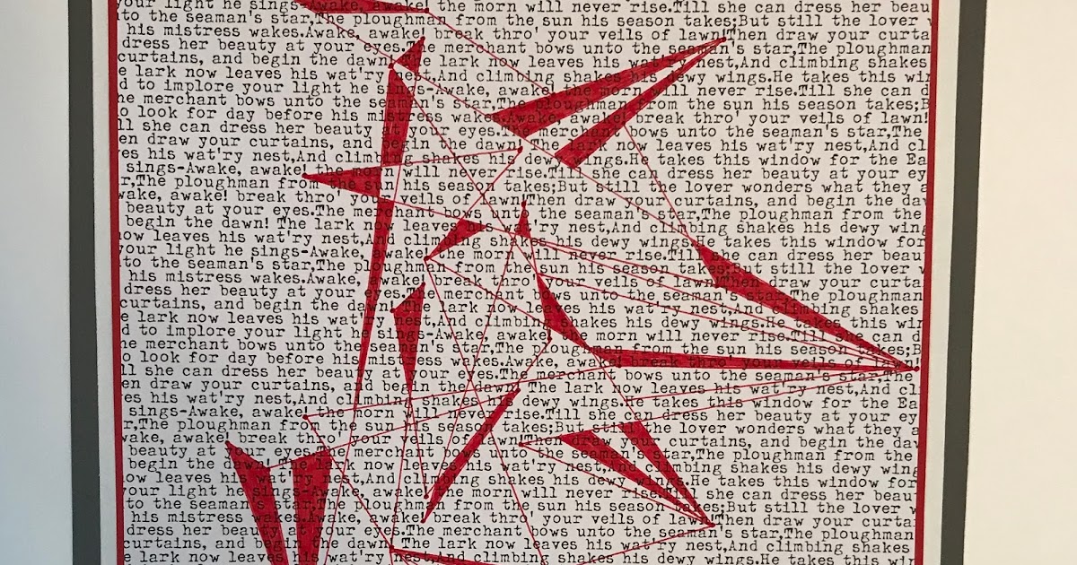 Hey, That's My Art Teacher: Entopic Graphomania