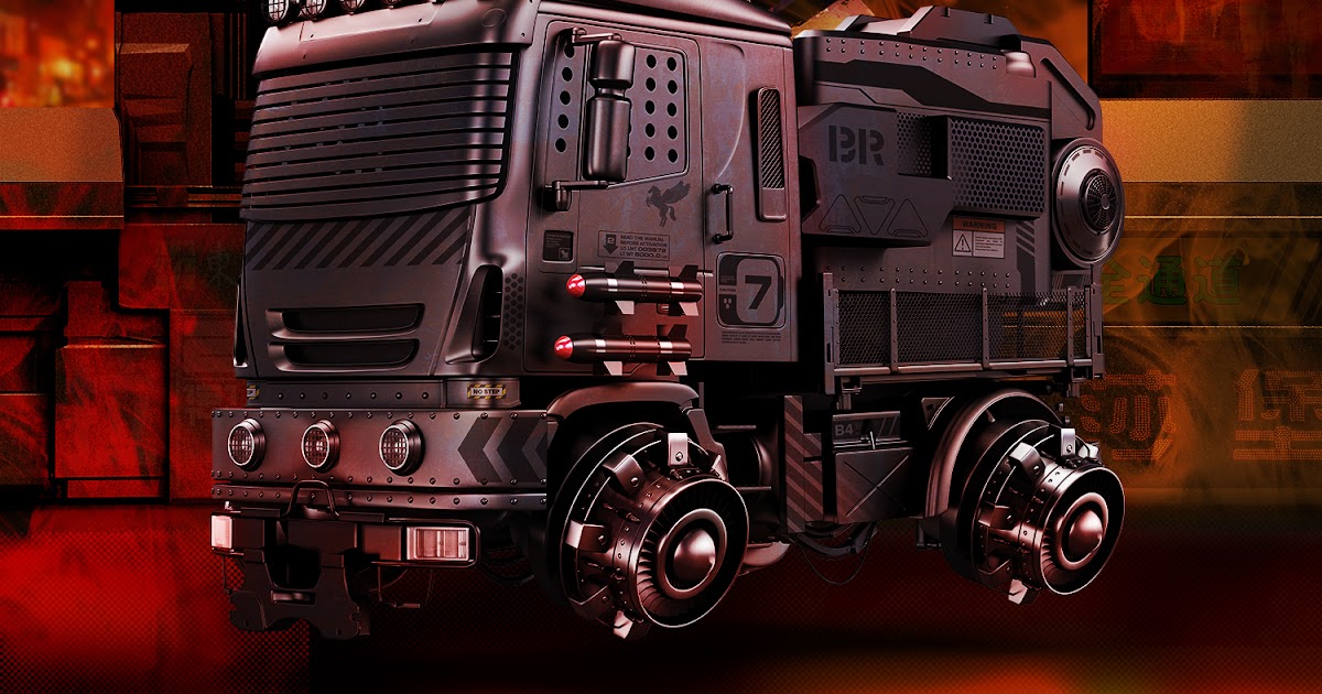 MY WORKS: The Trucks of Doom...