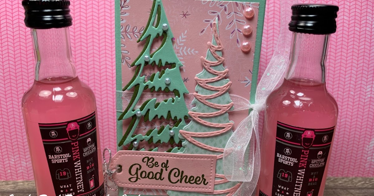 In the Pink, Designs by Cathryn: PINK WHITNEY DOUBLE MINI LIQUOR GIFT ...