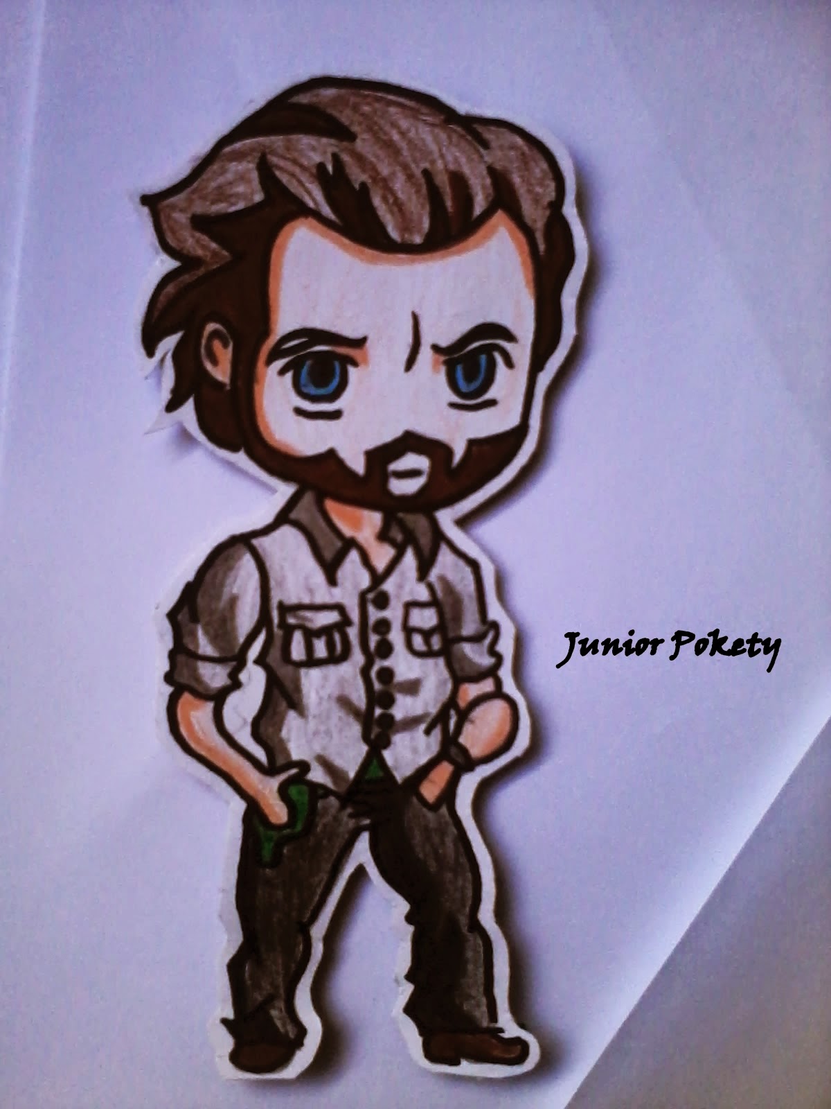 PoketyArt: Chibis de The Walking Dead