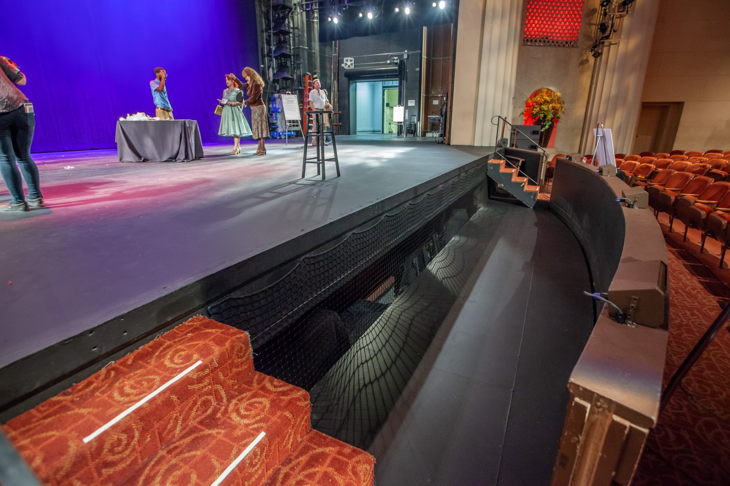 Los Angeles Theatres: Alex Theatre: backstage