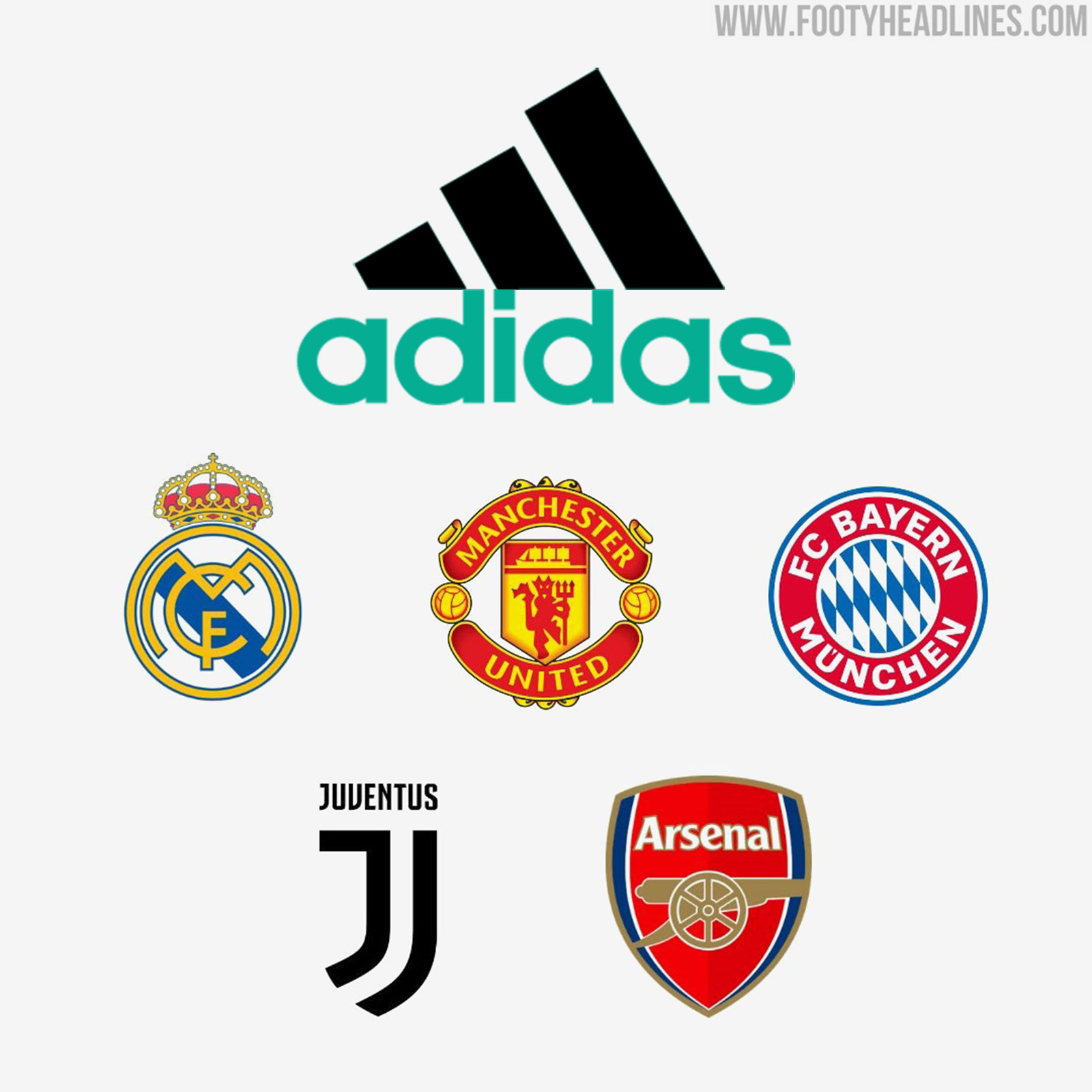 LEAKED: Adidas 21-22 Third Kits To Bring Back 1990s 2-Colored Adidas ...