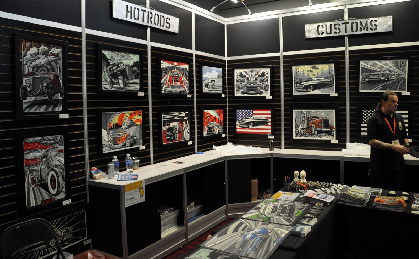 Just A Car Guy: Max Grundy.. SEMA artist in residence/artist for all ...