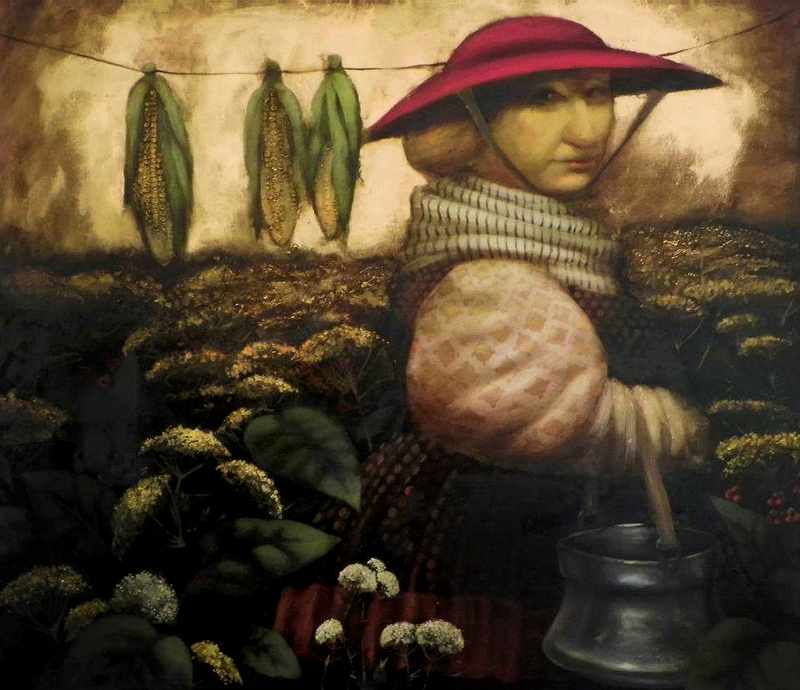 Pinzellades al món: Il·lustracions d'Ashot Yan: classicisme surrealista