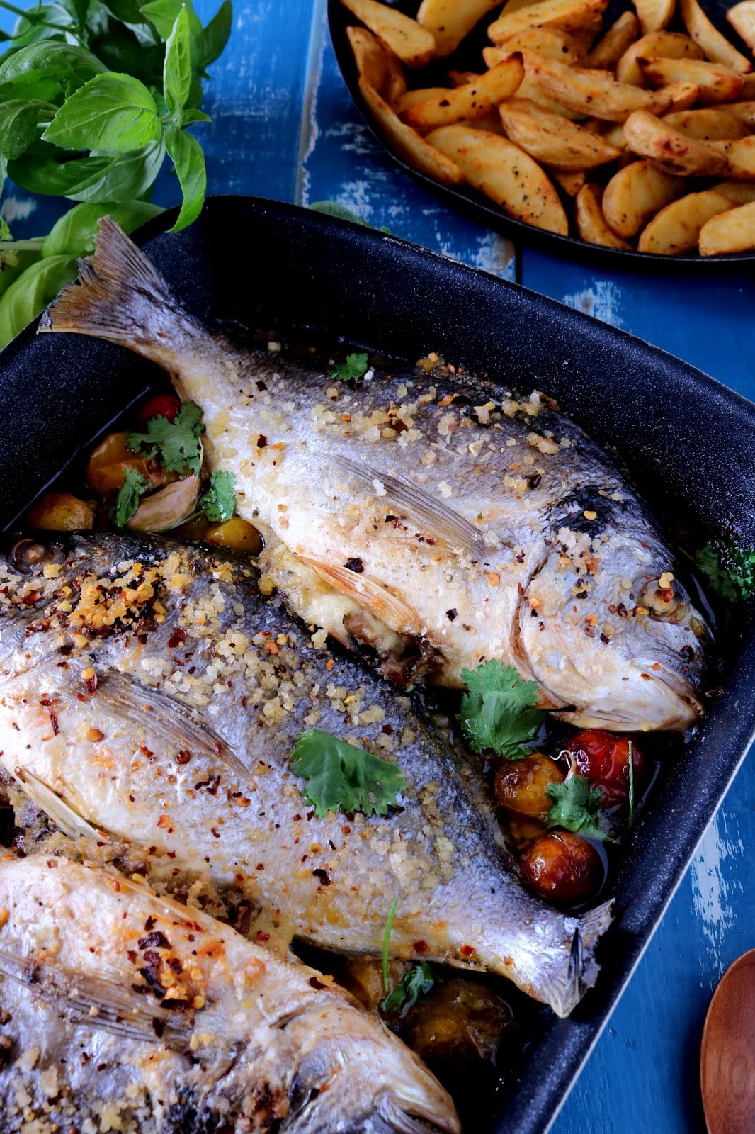 Nárwen's Cuisine - Sabores do Mundo : Dourada Recheada com Queijo ...