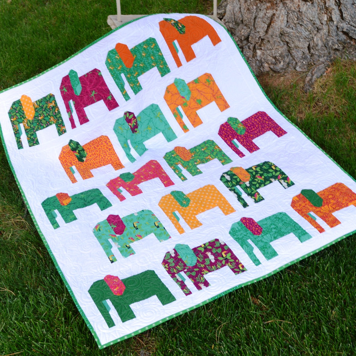 Happy Quilting: Stomping Ground x 3