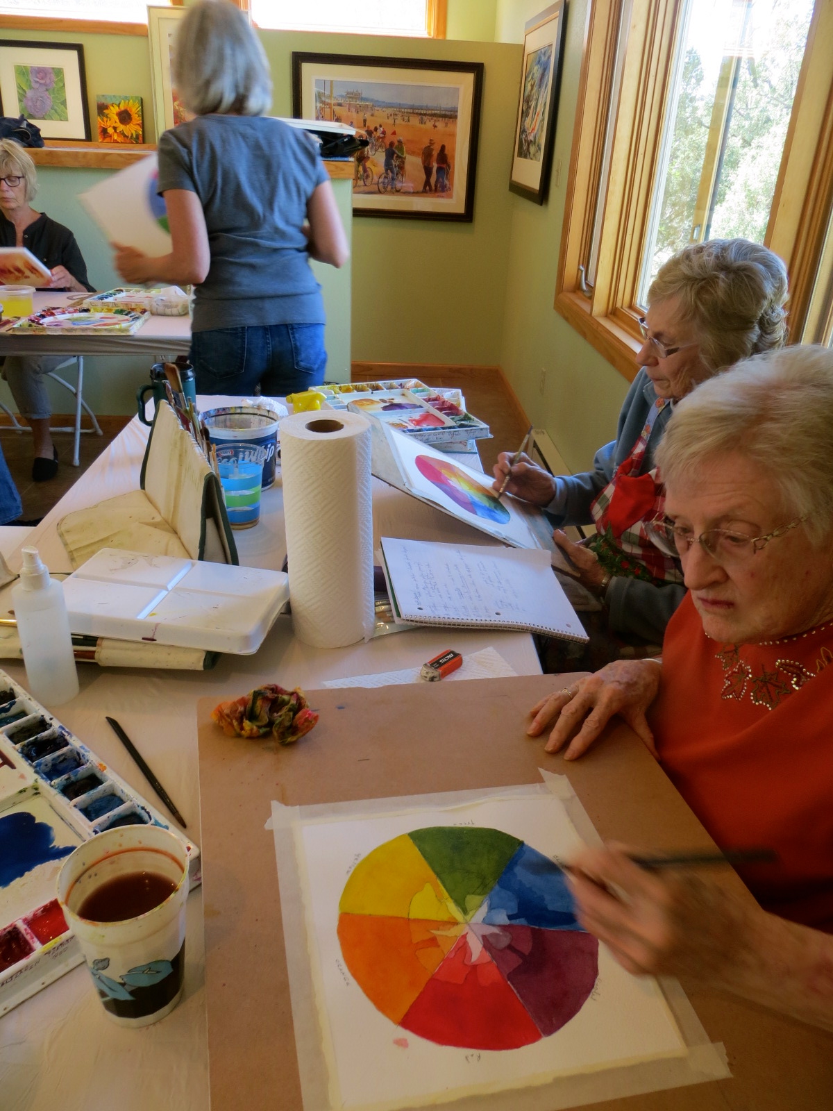 The Painted Prism: Durango Watercolor Workshop - Day One