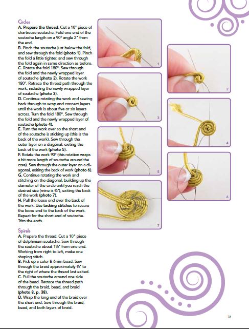 Book Review - Soutache and Bead Embroidery / The Beading Gem