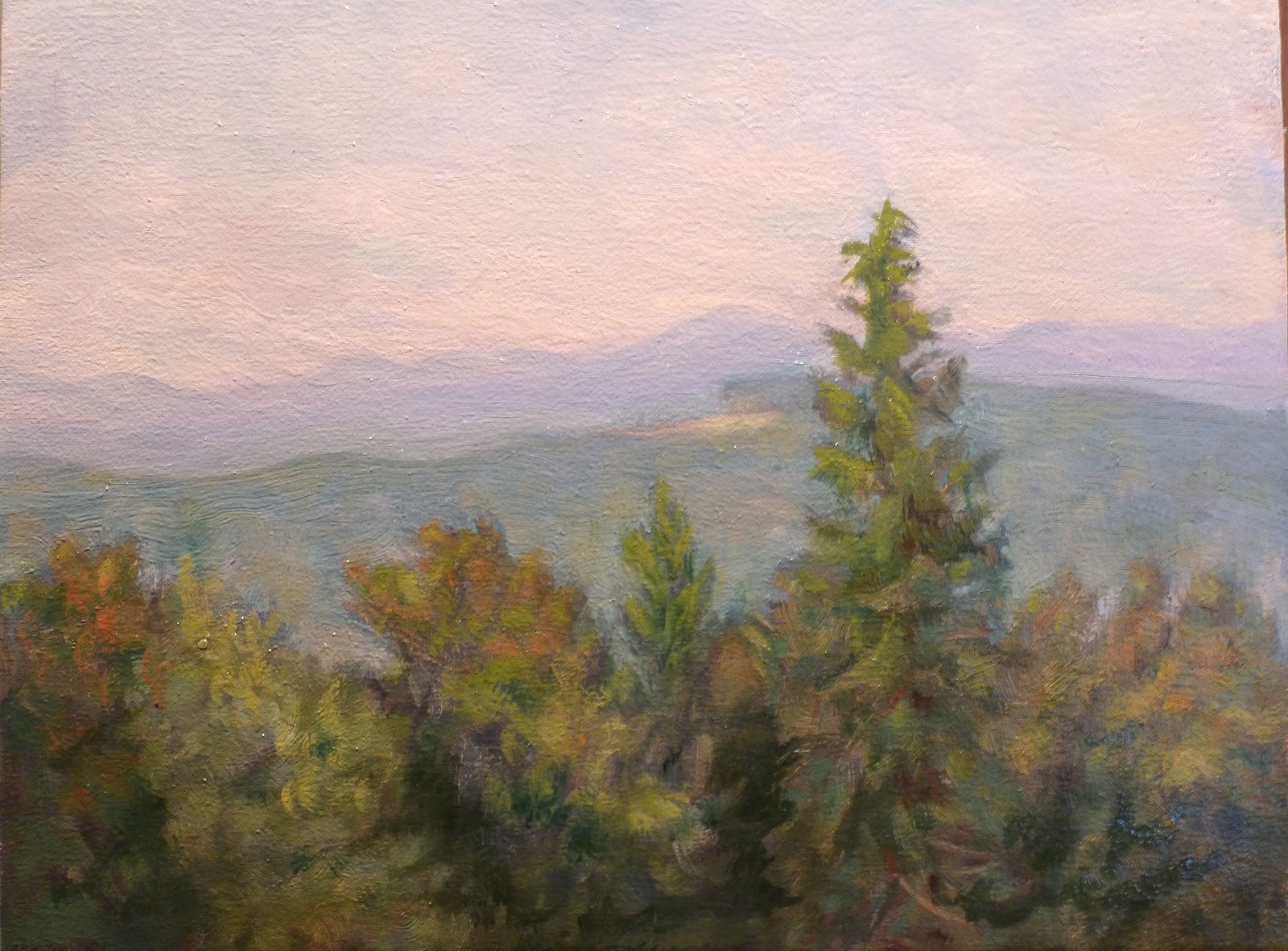 Plein Air Paintng and Color Harmony in the Landscape | Lolly Shera - Blog