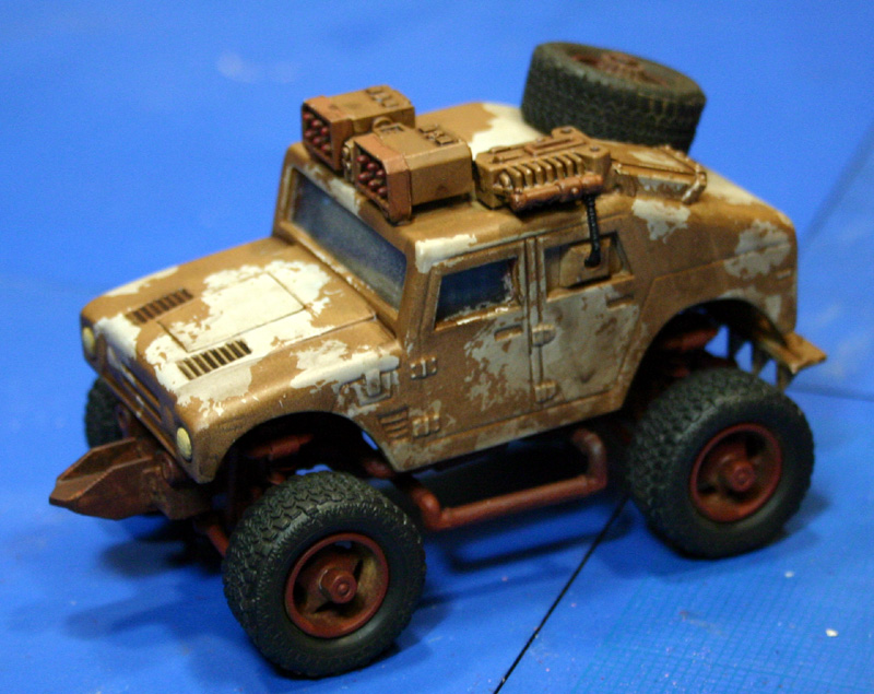 Geek in the Basement: Post apocalyptic monster Humvee