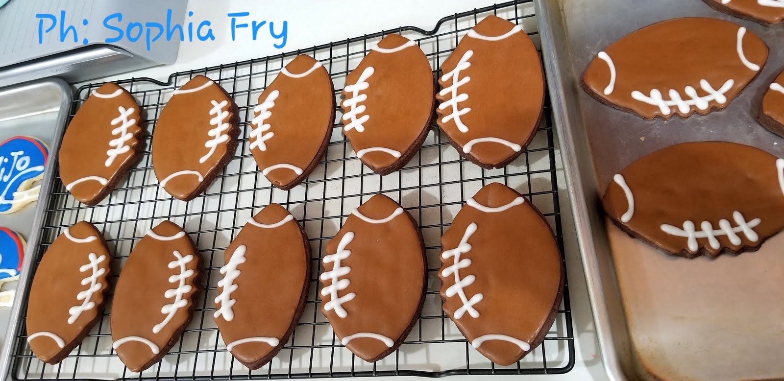 Two Frys: Football Cookies