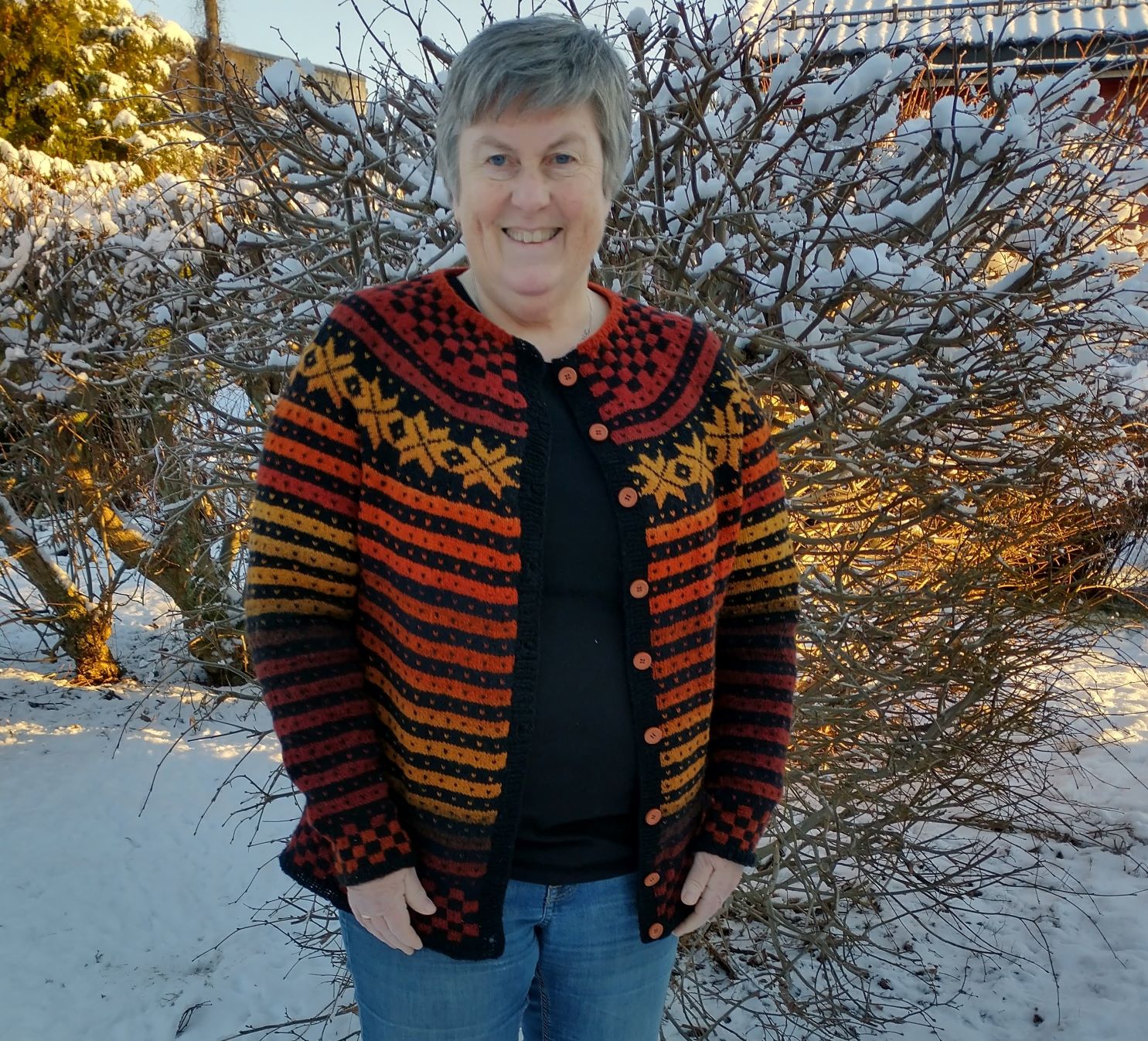 Marits hobbyblogg: NORSK TRADISJONELL FANAKOFTE I UTRADISJONELLE FARGER ...