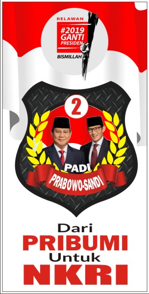 Download Spanduk dan Baliho Capres dan Cawapres 2019 Prabowo Sandi ...