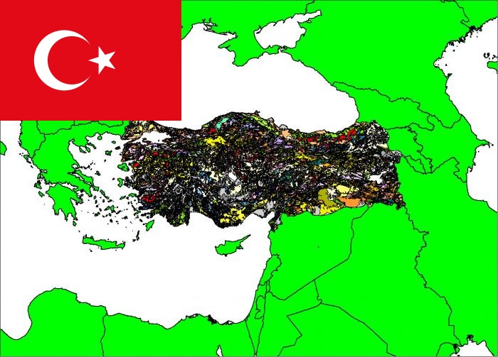 Download Shapefile Geological map of Turkey - GIS For You