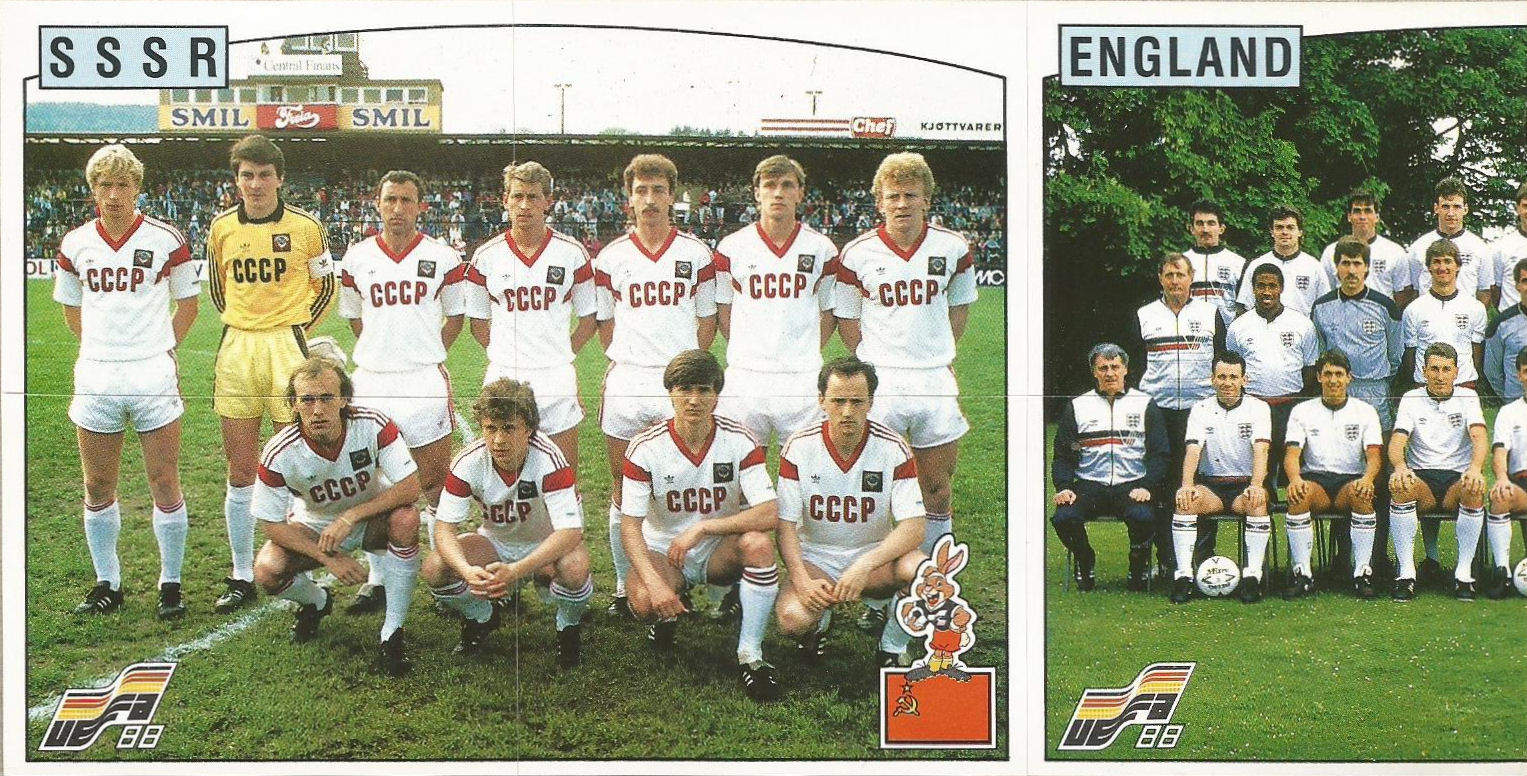 Football Cartophilic Info Exchange: Panini - Euro 88 (02) - 6-sticker ...