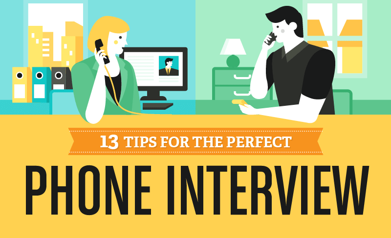 13 Tips for the Perfect Phone Interview - #infographic / Digital ...
