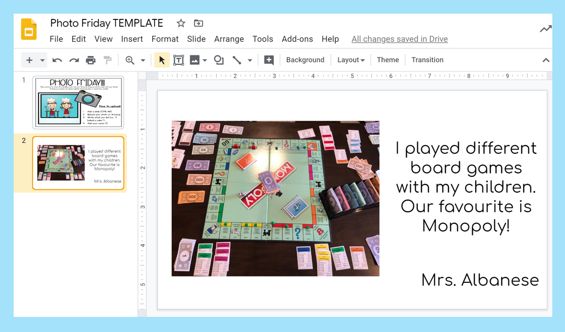 Using Google Slides in Kindergarten for Distance Learning | Mrs ...