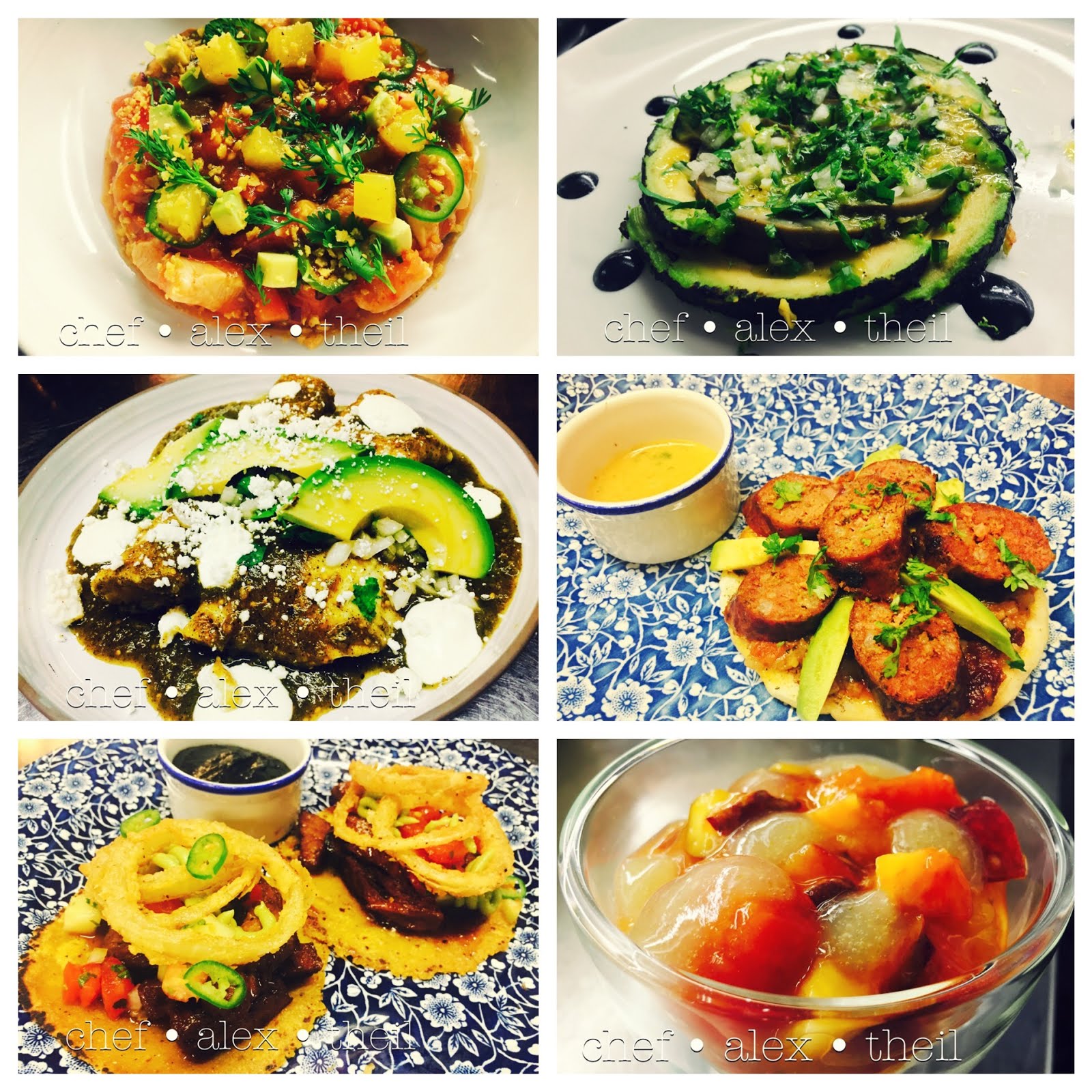 ALEX THEIL - latin inspired food • explosive flavors