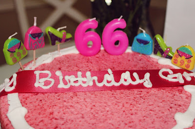 Choosing Joy Today: Grammie's 66th Birthday Cake