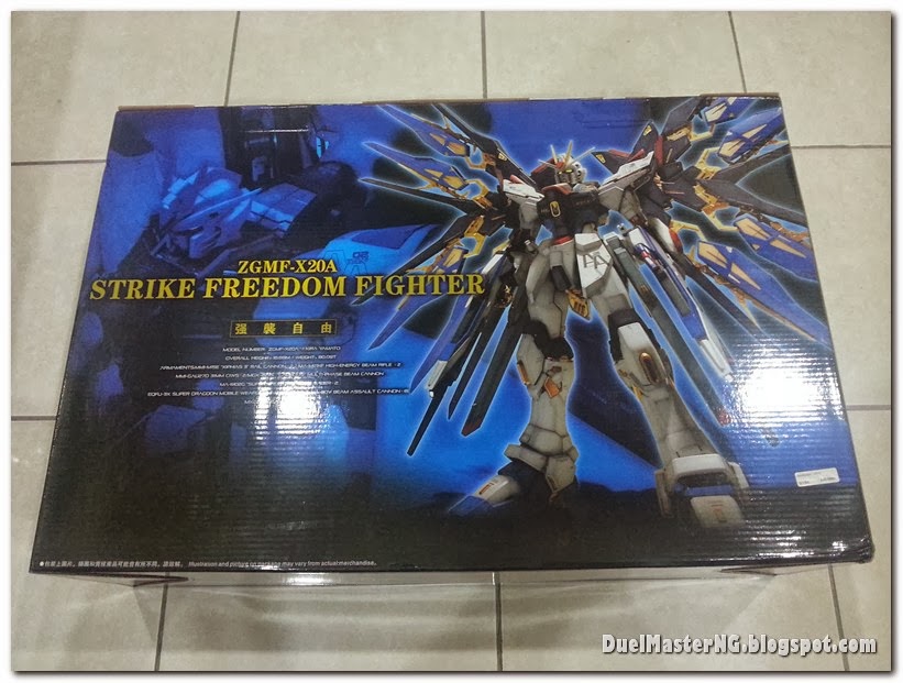 DuelMasterNG Gunpla: PG ZGMF-X20A Strike Freedom (Daban)