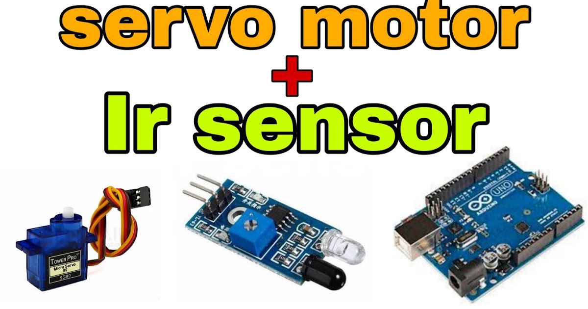 Ir sensor and servo motor programming, hr robotics