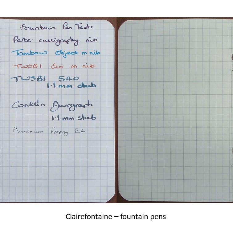 Paper Pens Ink: HUGE pen test on pocket size notebooks!!