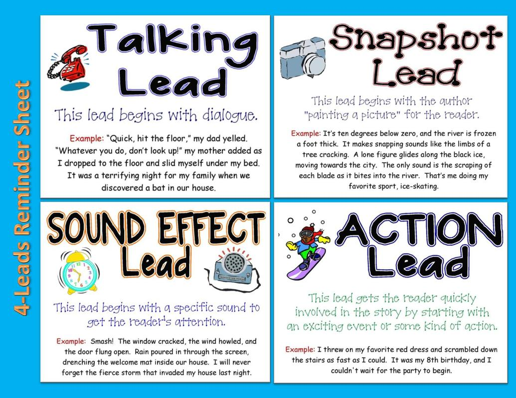 GRADE 6 CONCEPTS - (NSC) by Janice Bowes-Wellington: Writing Leads ...