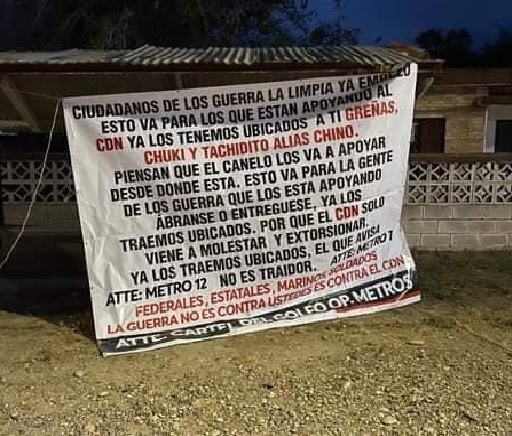 Anuncia El Cdg Con Narco Manta Guerra Contra Los Zetas Cdn En La