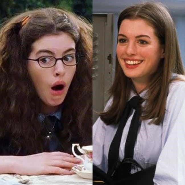 The Princess Diaries Before And After