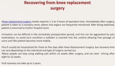 The Health Hub: Knee Replacement - Recovery