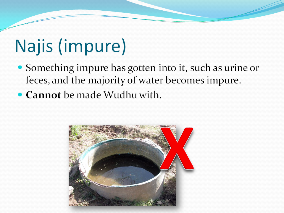 Nermeen's Blog: Types of water in Islam