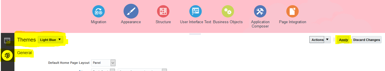 Oracle Application's Blog: How to change the colour of the Oracle Cloud ...