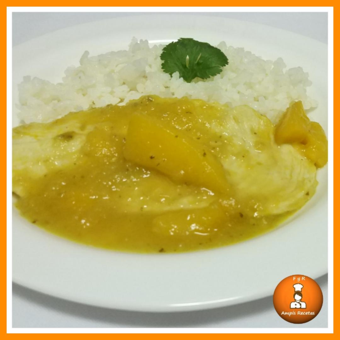 Receta fácil de filetes de pollo en salsa de mango ~ Fácil y Rico Ampis ...