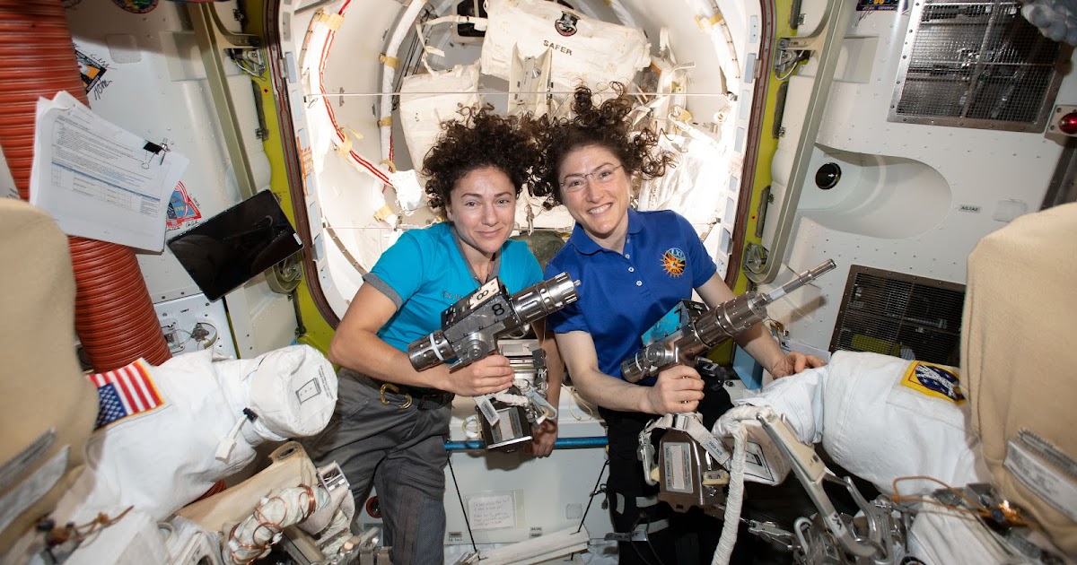 Friends of NASA: Spacewalkers Jessica & Christina | NASA
