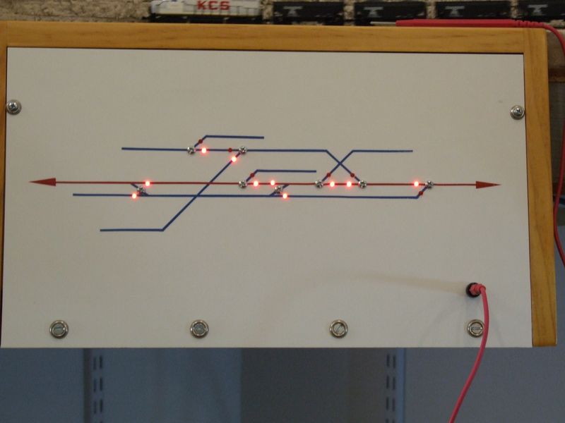 Texas & Pacific - Bonham Division in N Scale: Control Panel