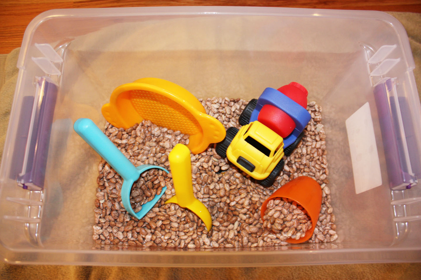 Dig Pit (Sensory Tub) - Repeat Crafter Me