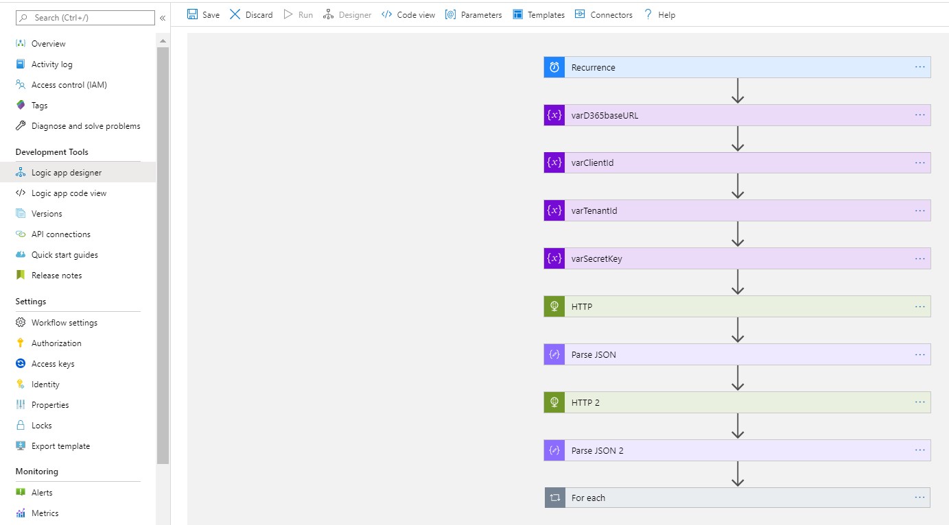 Axapta World: Connect Odata Entities in Azure Logic App in D365FO