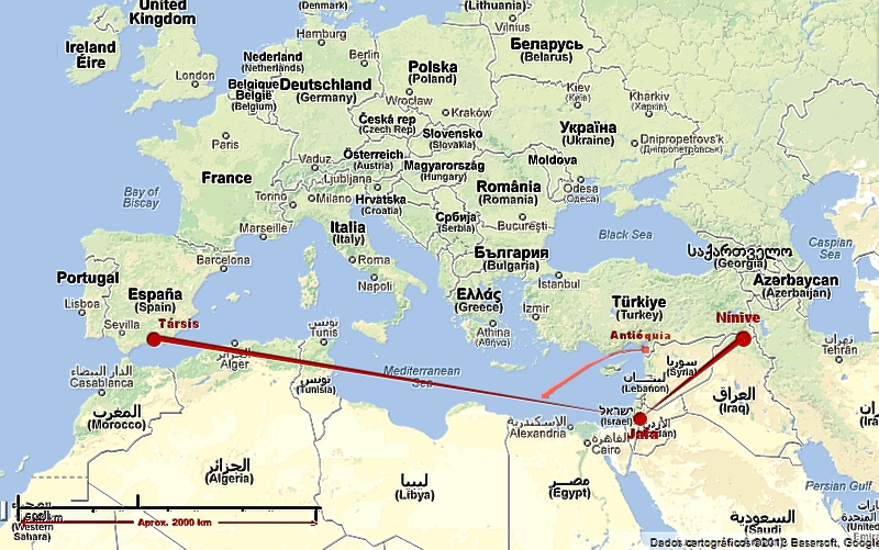 Jonás el profeta de Dios ~ Pregona el Evangelio.