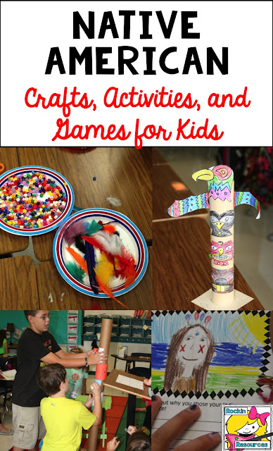 Testing: Native American Crafts, Activities and Games for Kids