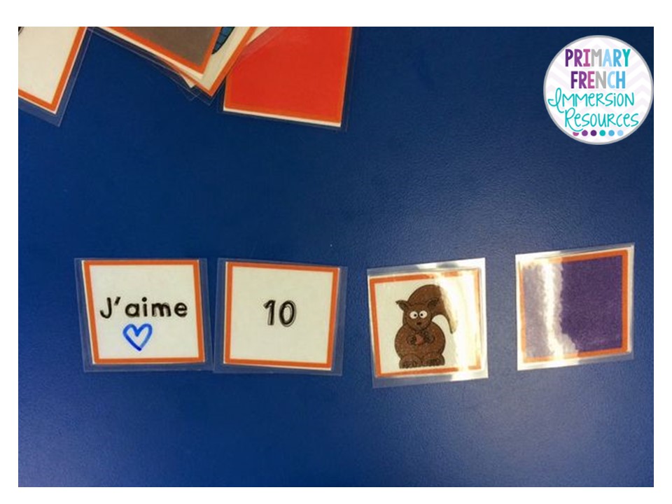 Centre ideas for FSL - Primary French Immersion Resources