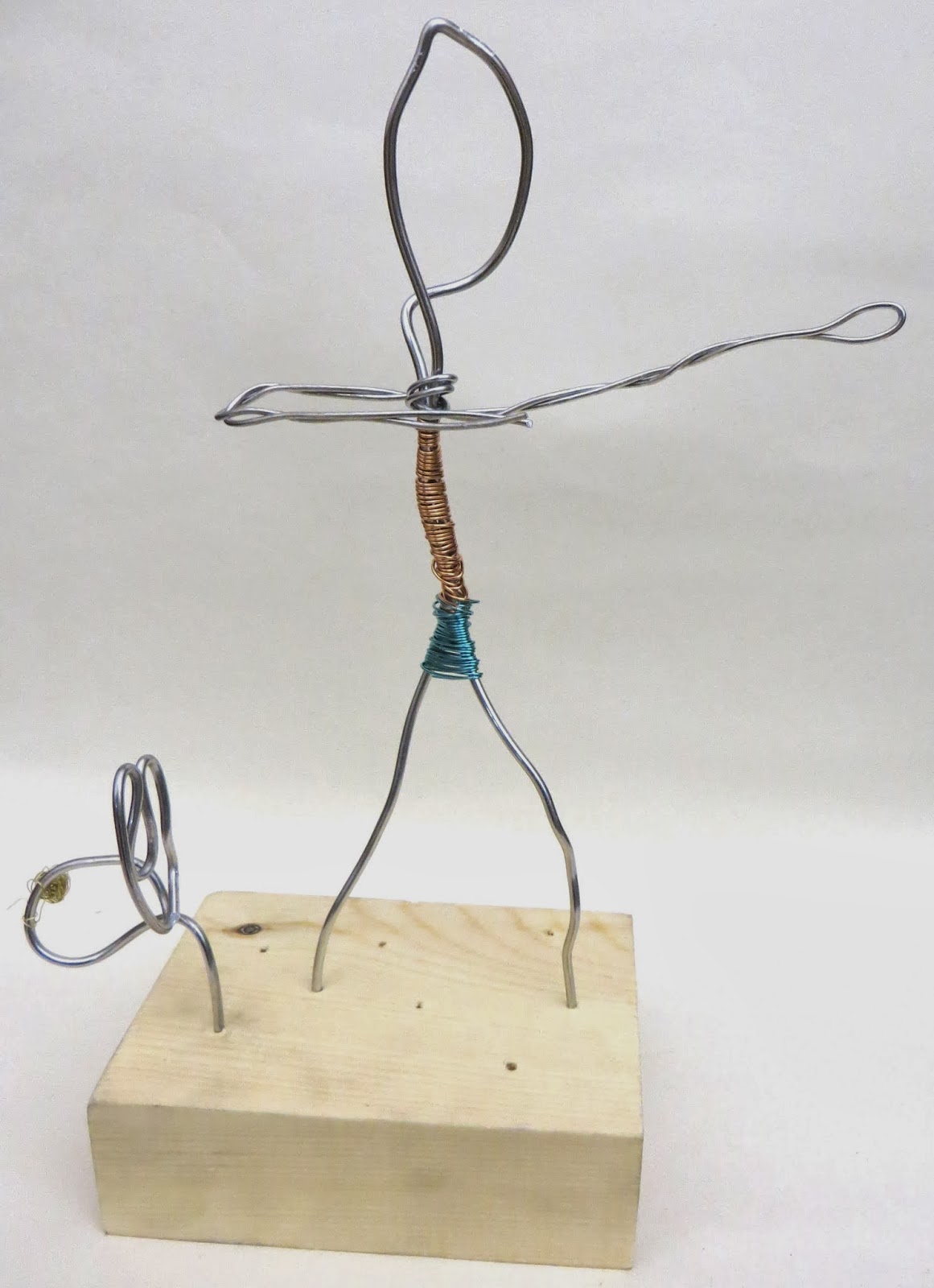 Susan's Art Club: Wire Figure Sculptures