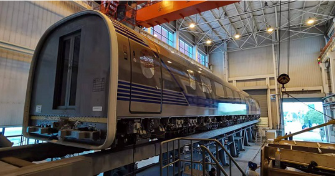 The high-speed maglev at 600 kilometers per hour is coming ! Successful ...