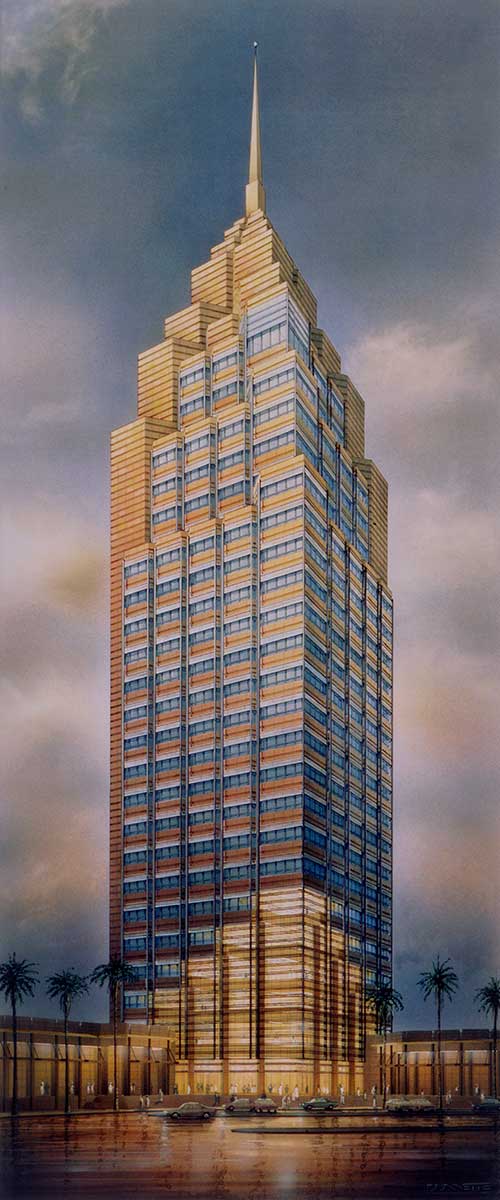 Beyond Architectural Illustration: Cesar Pelli